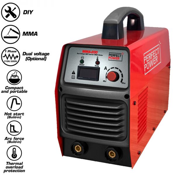 ARC-120MINI IGBT Inverter MMA Stick Welding Machine - PERFECT POWER ...