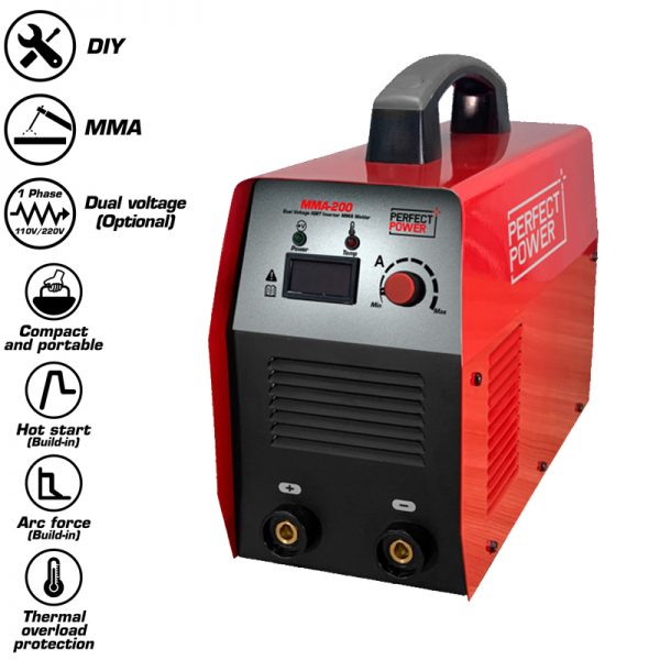 TIG- 200P AC DC IGBT Inverter TIG AC DC Welding Machine - PERFECT POWER - Welders, Welding Wire ...