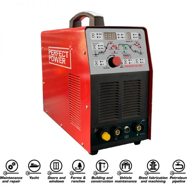 TIG- 200P AC DC IGBT Inverter TIG AC DC Welding Machine - PERFECT POWER - Welders, Welding Wire ...