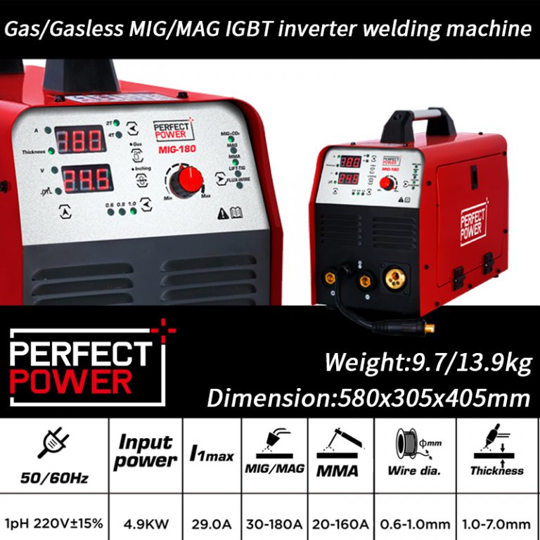 Multi-Process Welding Machines - PERFECT POWER - Welders, Welding Wire ...