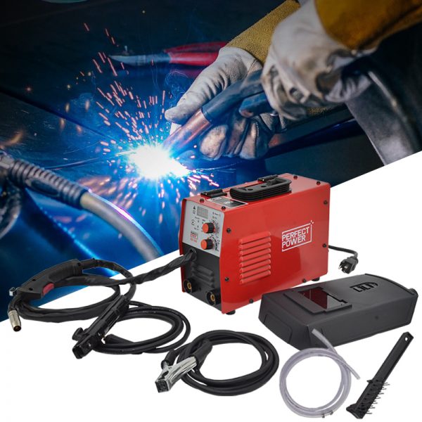 FC-120 Gasless Flux Cored Wire MIG Welding Machine - PERFECT POWER - Welders, Welding Wire ...