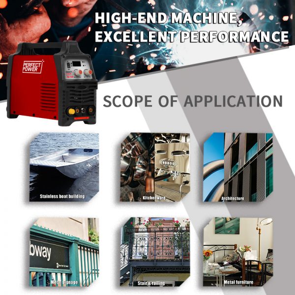 TIG-160 TIG Welder - PERFECT POWER - Welders, Welding Wire, Welding ...