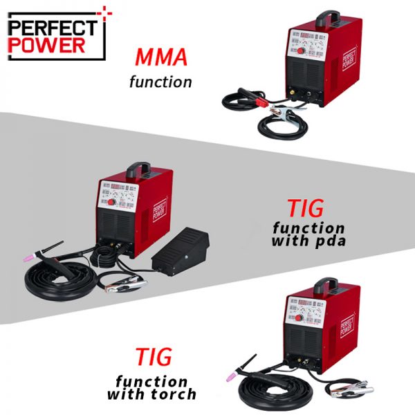 TIG-200P AC DC TIG Welder - PERFECT POWER - Welders, Welding Wire, Welding Equipment ...