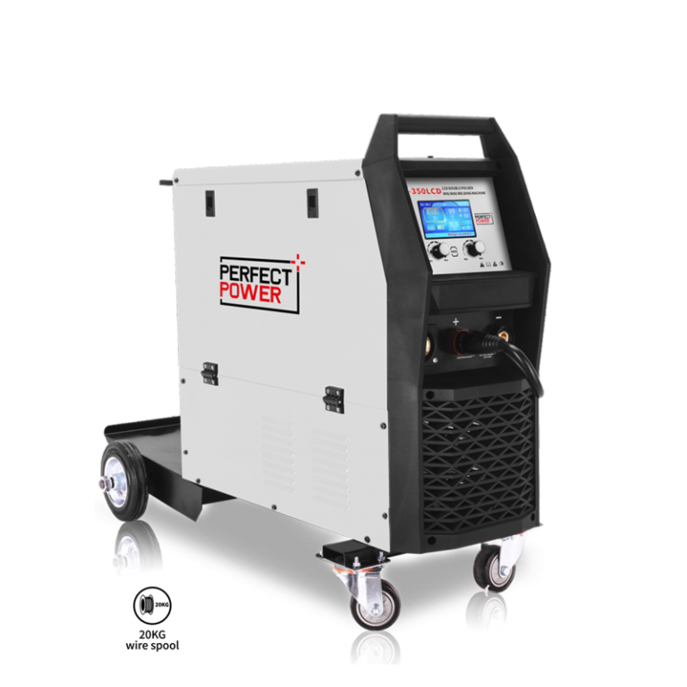 MIG-350LCD Double Pulse MIG Welder /Flux-Cored/TIG/Stick Multi-Process ...